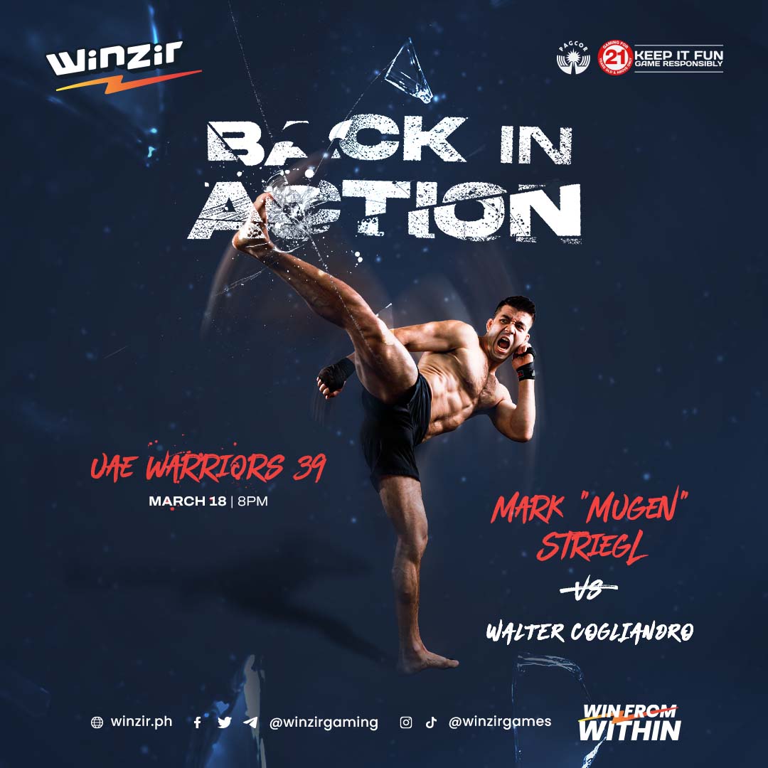 UAE Warriors 39 | Mark "Mugen" Striegl