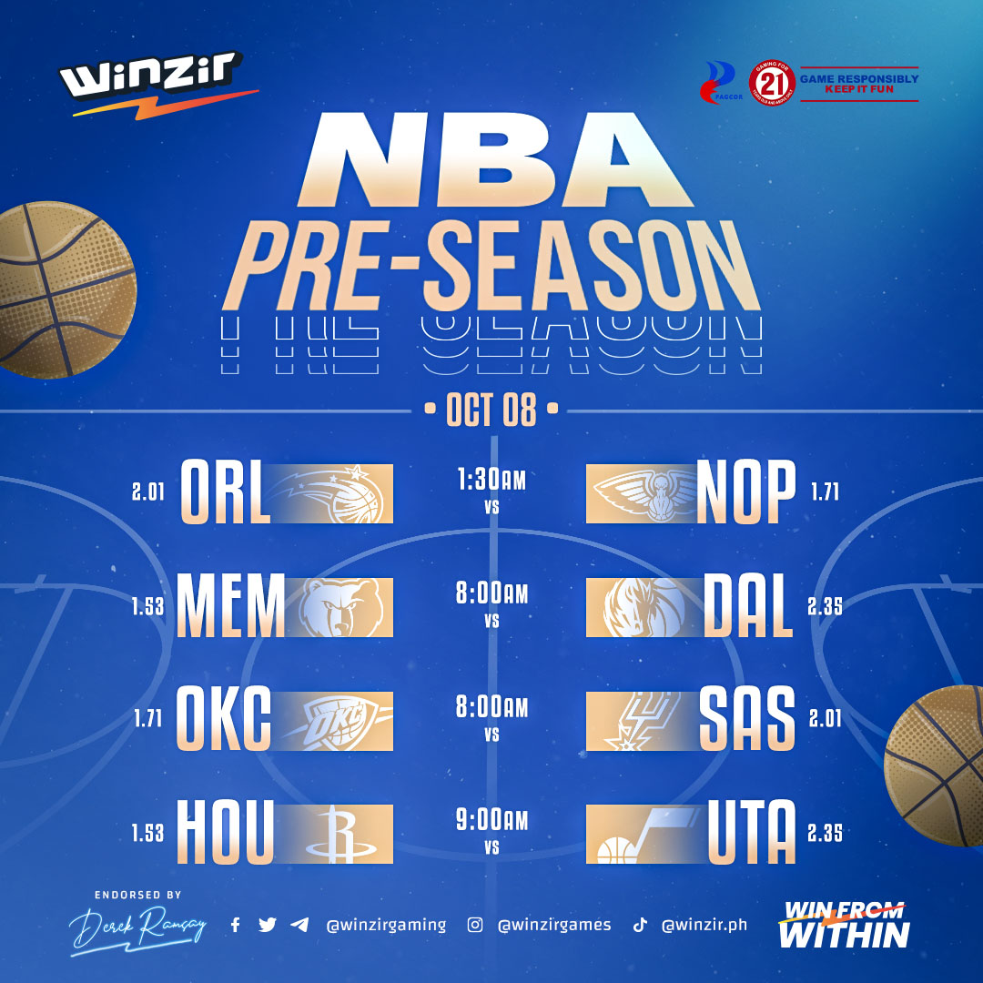 NBA Preseason enters its 4th Day
