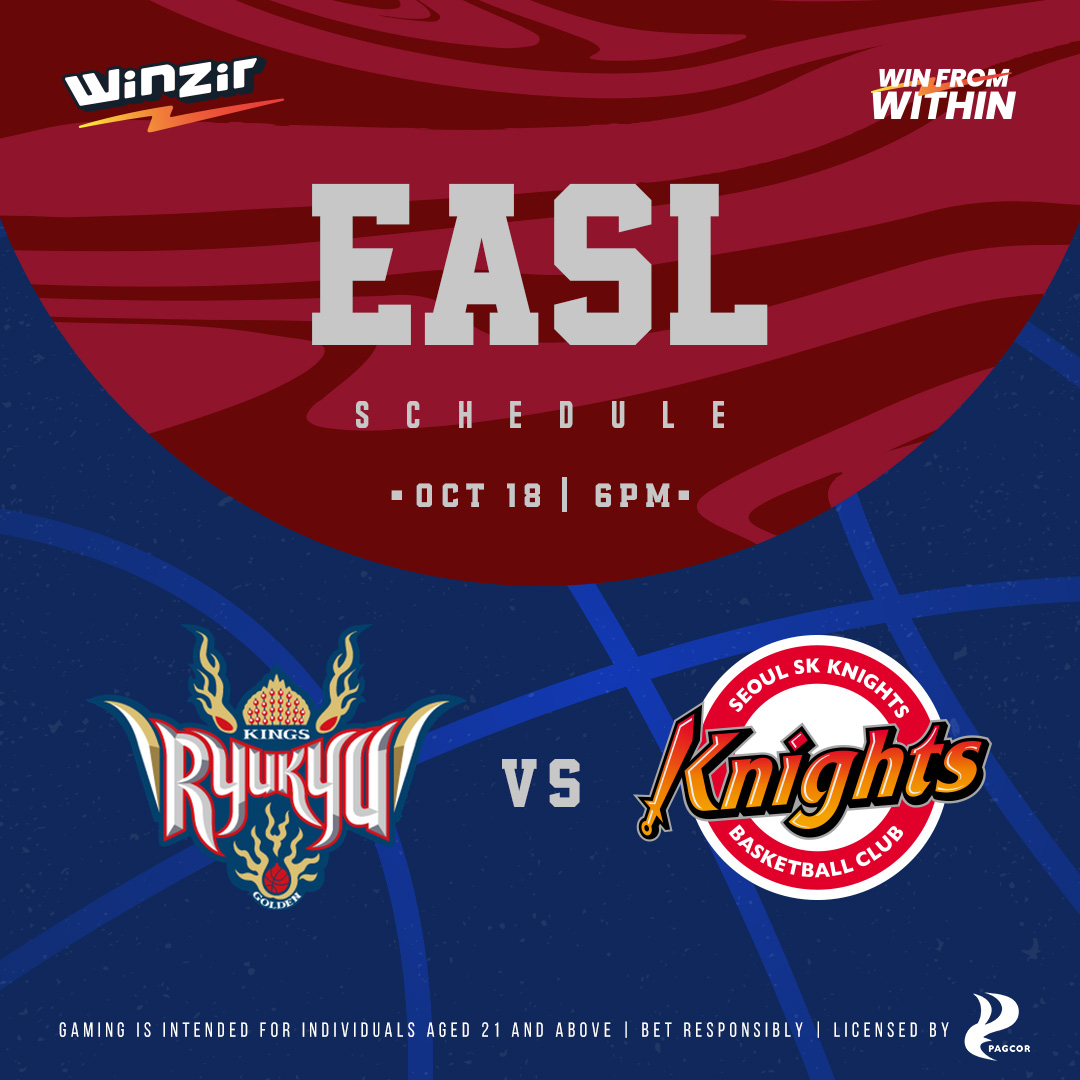 EASL Game Schedule | October 18