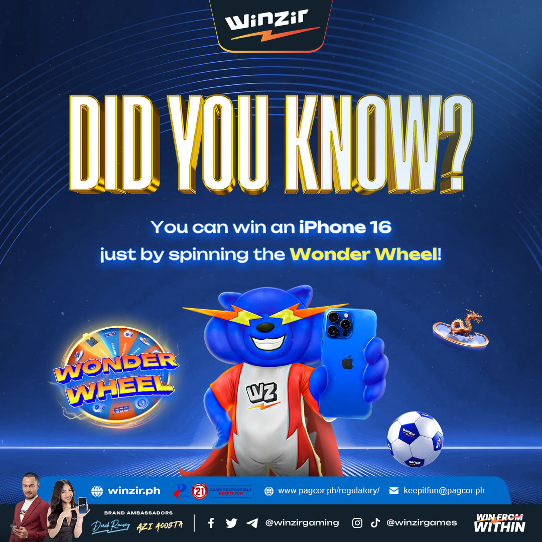 Spin and Win an iPhone16 in the Wonder Wheel