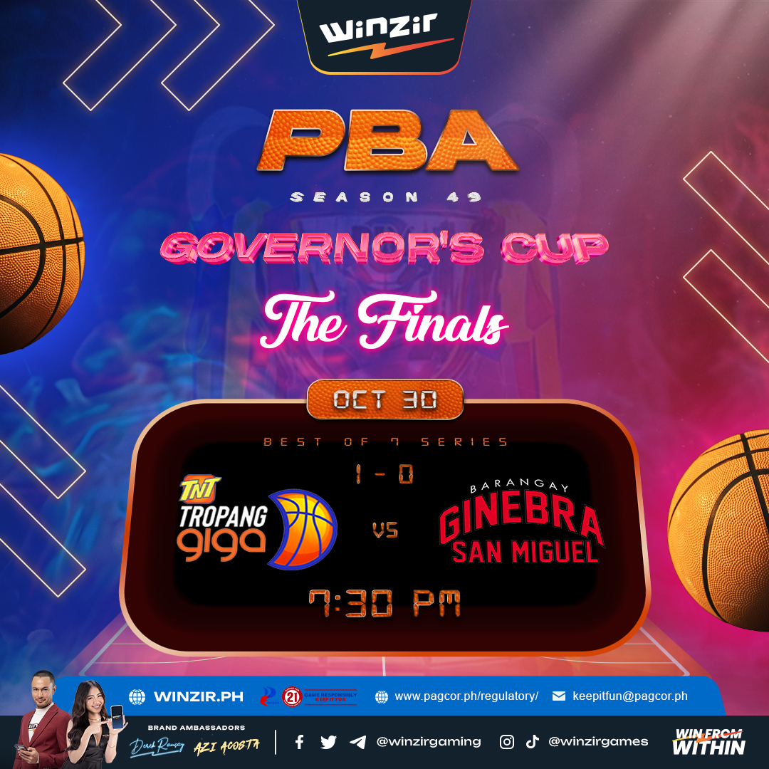 PBA Governor's Cup Finals Game 2 I Oct 30, 2024
