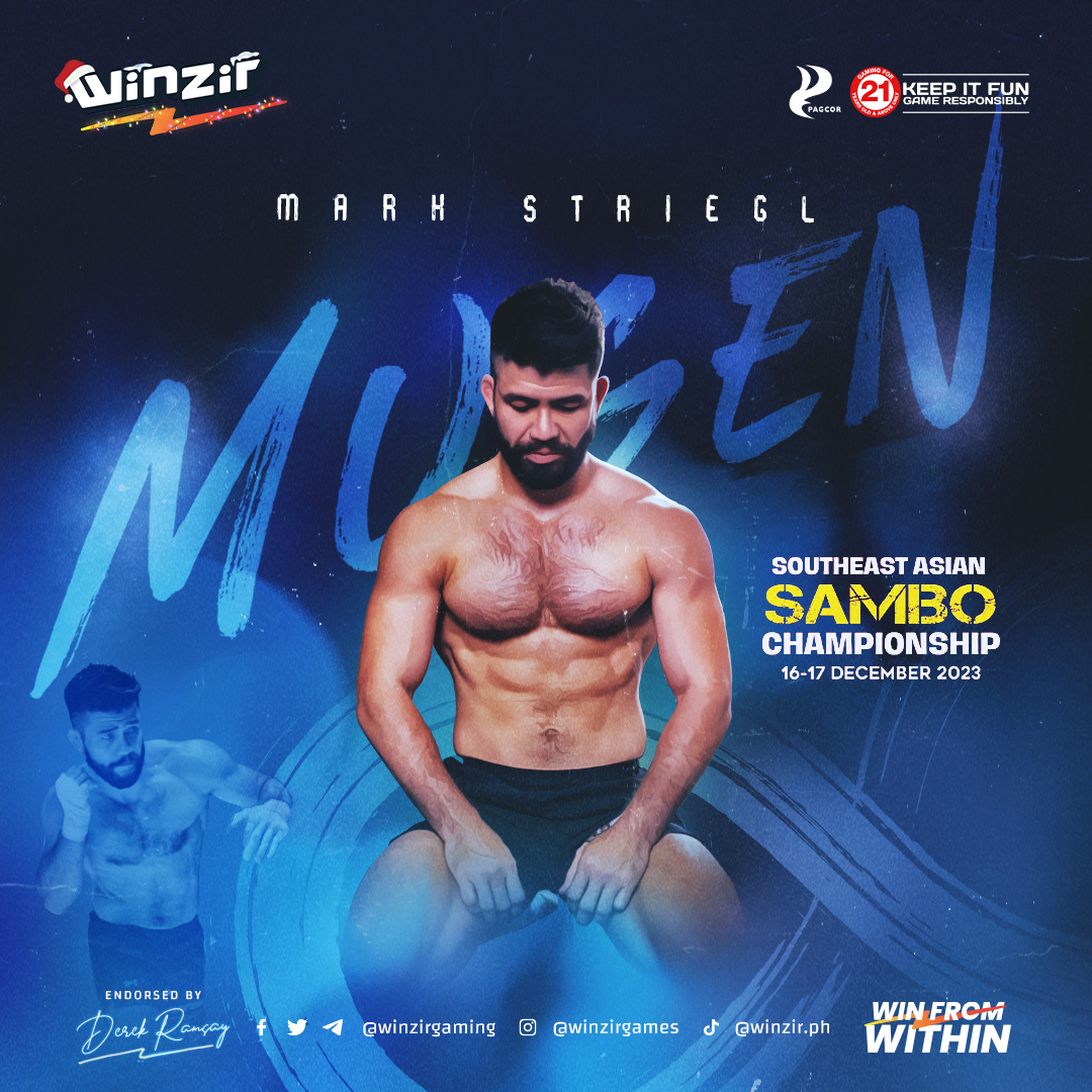 Mark "Mugen" Striegl for Southeast Asian Sambo Championship!