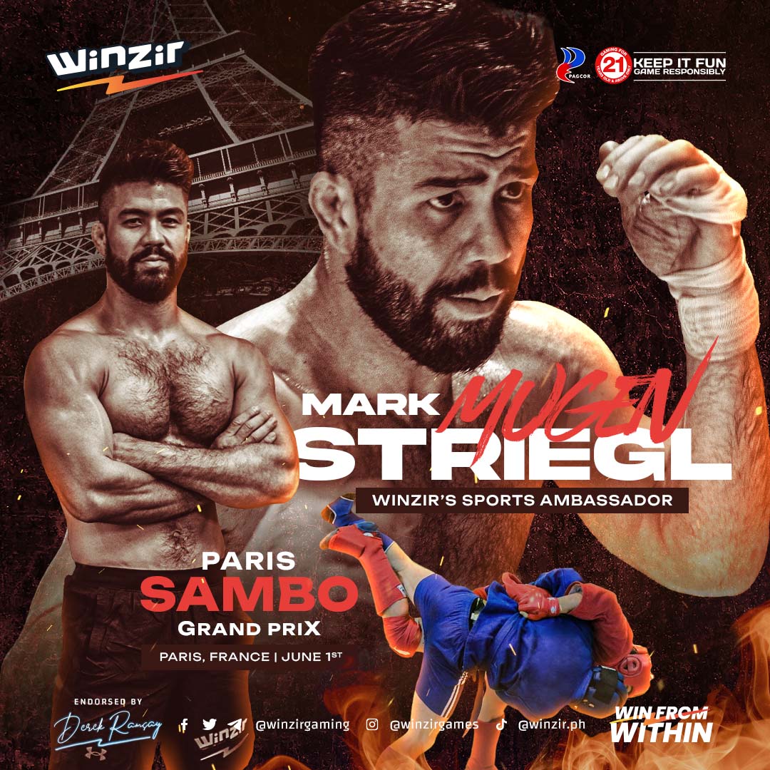 Mark Mugen Is Ready For Paris Sambo Grand Prix
