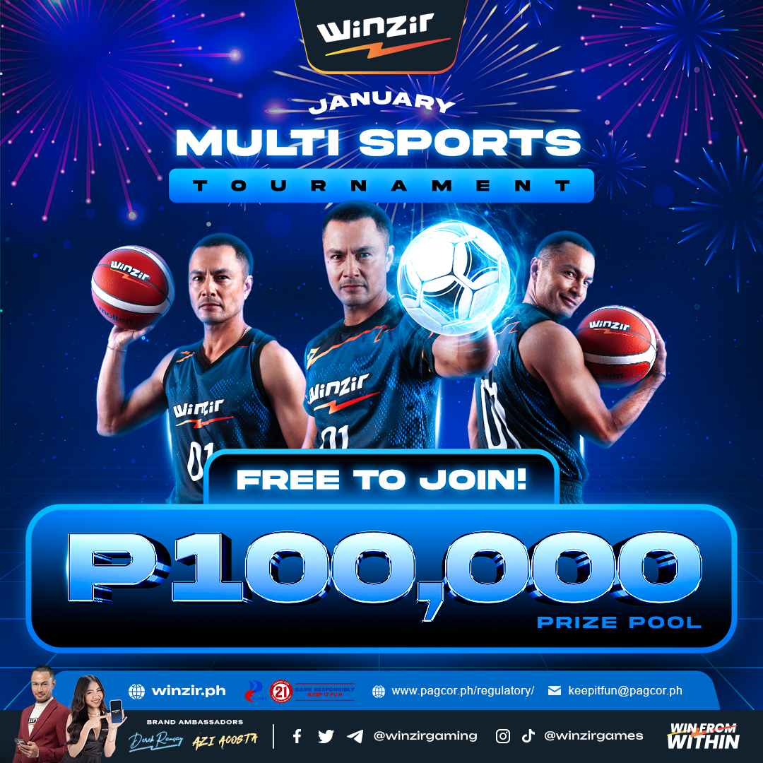 Join The January Multi-sports Tournament for Free