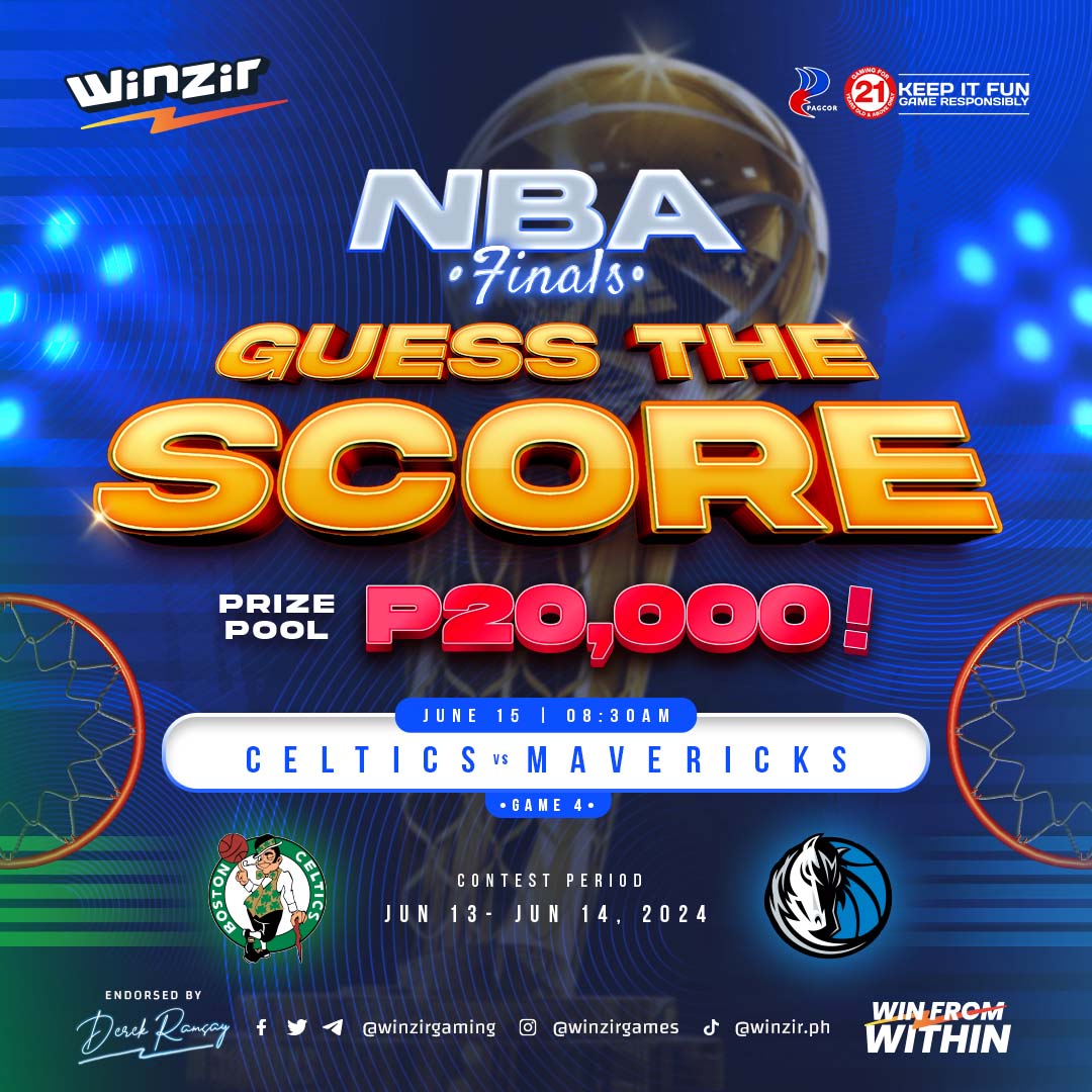 GUESS THE SCORE AND WIN P20,000