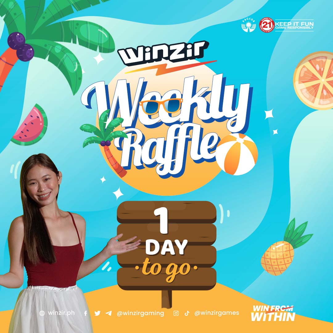 Weekly Raffle | 1 Day to Go!