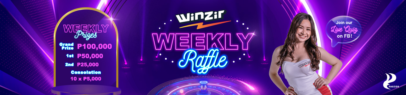 WinZir Weekly Raffle 🌧