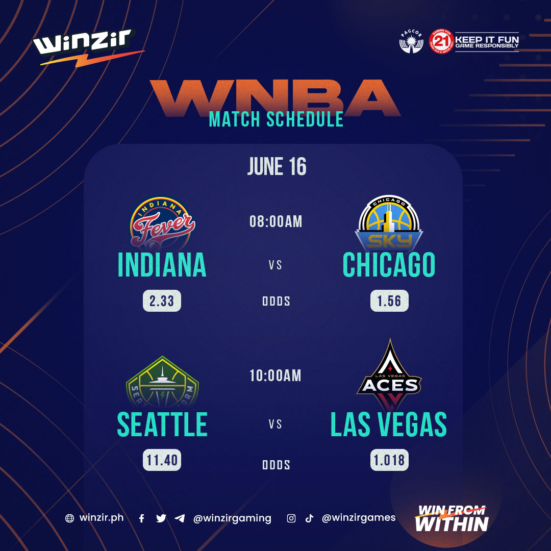 WNBA Match Schedule | June 16
