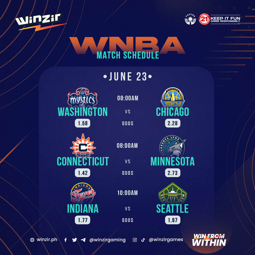 WNBA Match Schedule | June 23