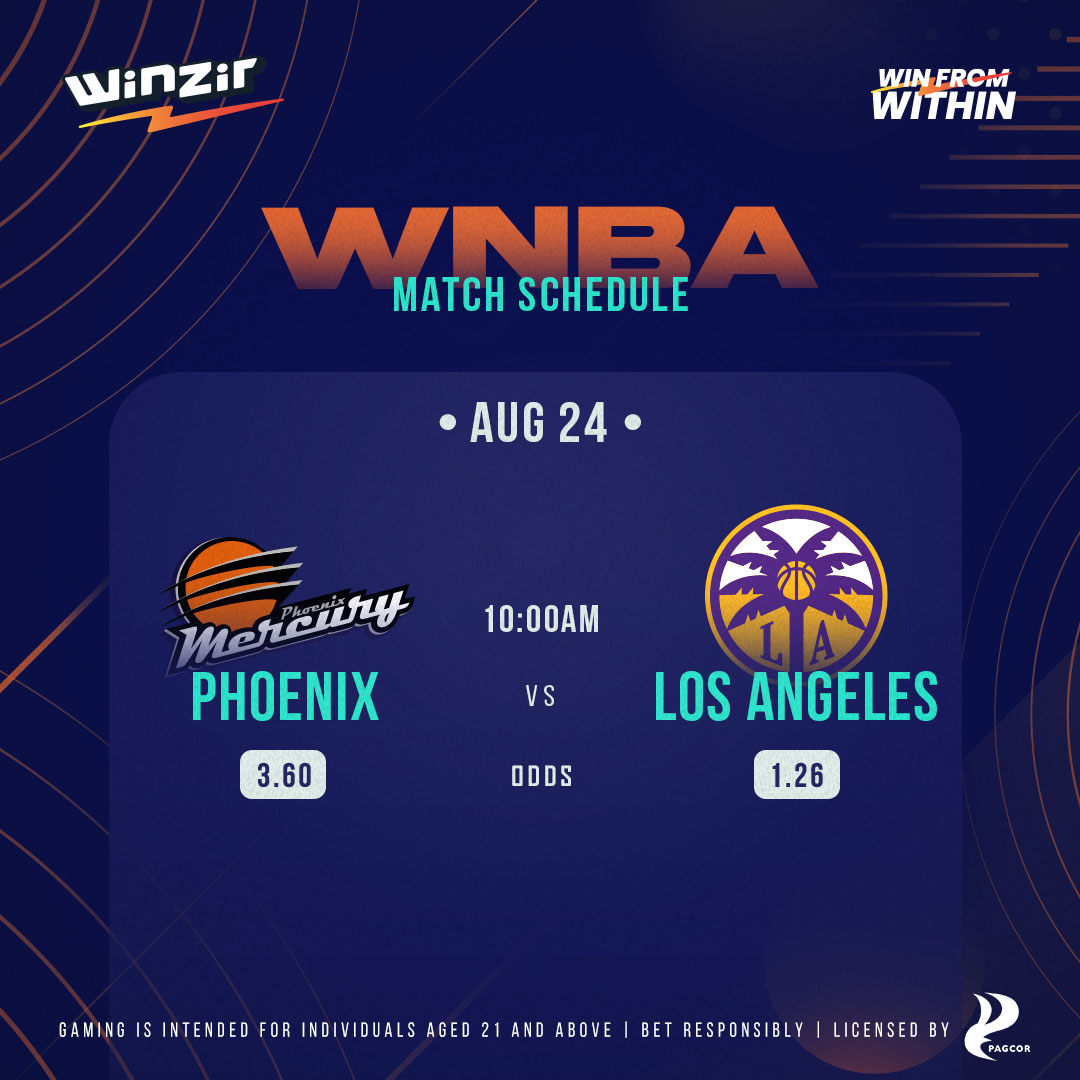WNBA Match Schedule | August 24